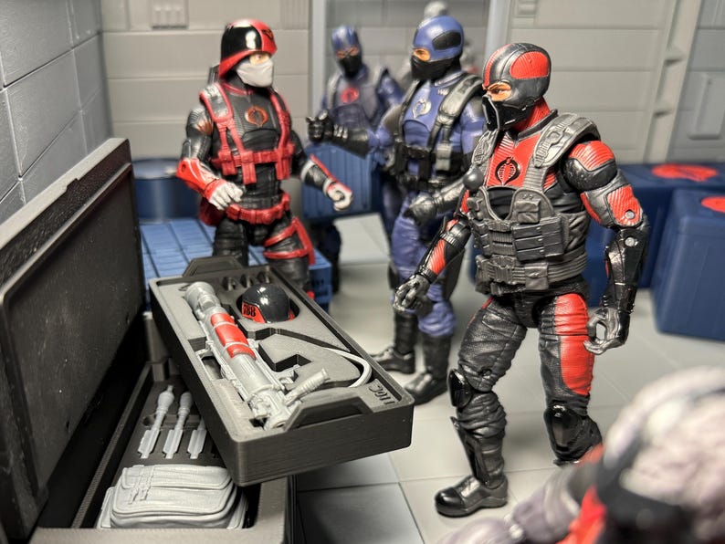 Mission Crate: Large HISS Infantry Trooper 110 Fire Team - G.I. Joe ...