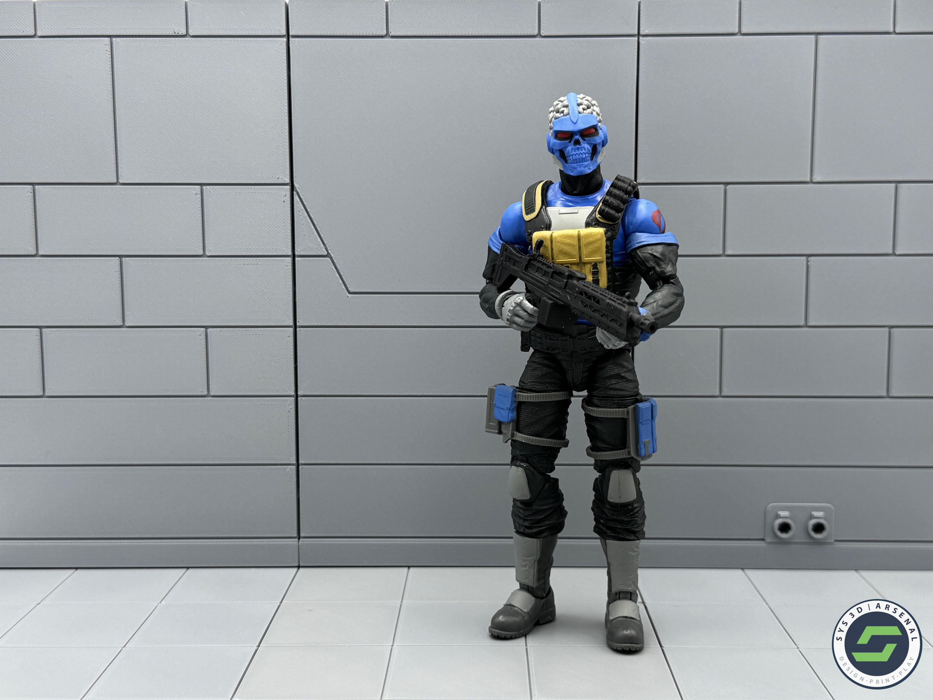Diorama: Cobra HQ - Basic Walls - Etsy