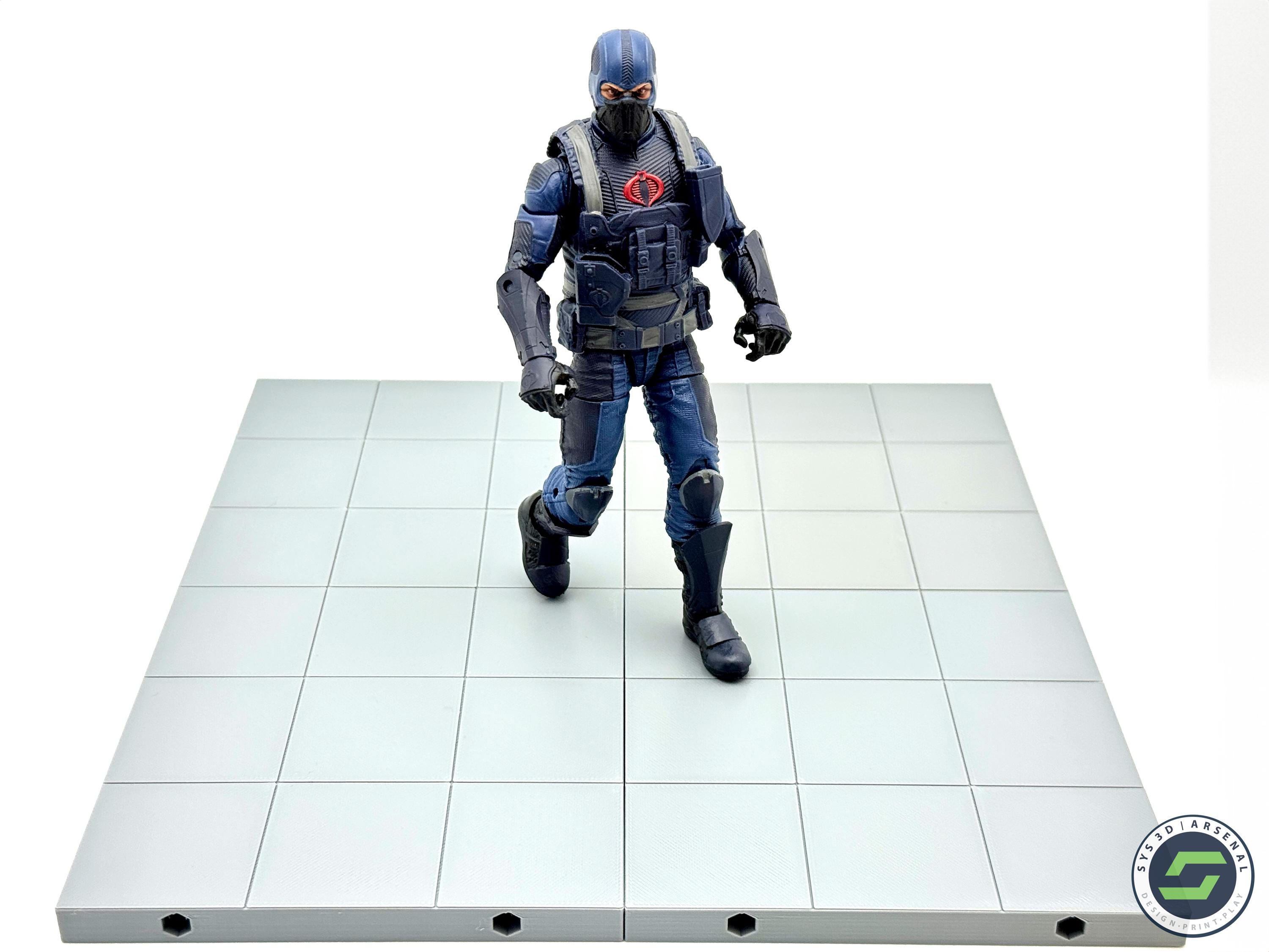 Diorama: Tile Floor - Center/wall Base - Etsy