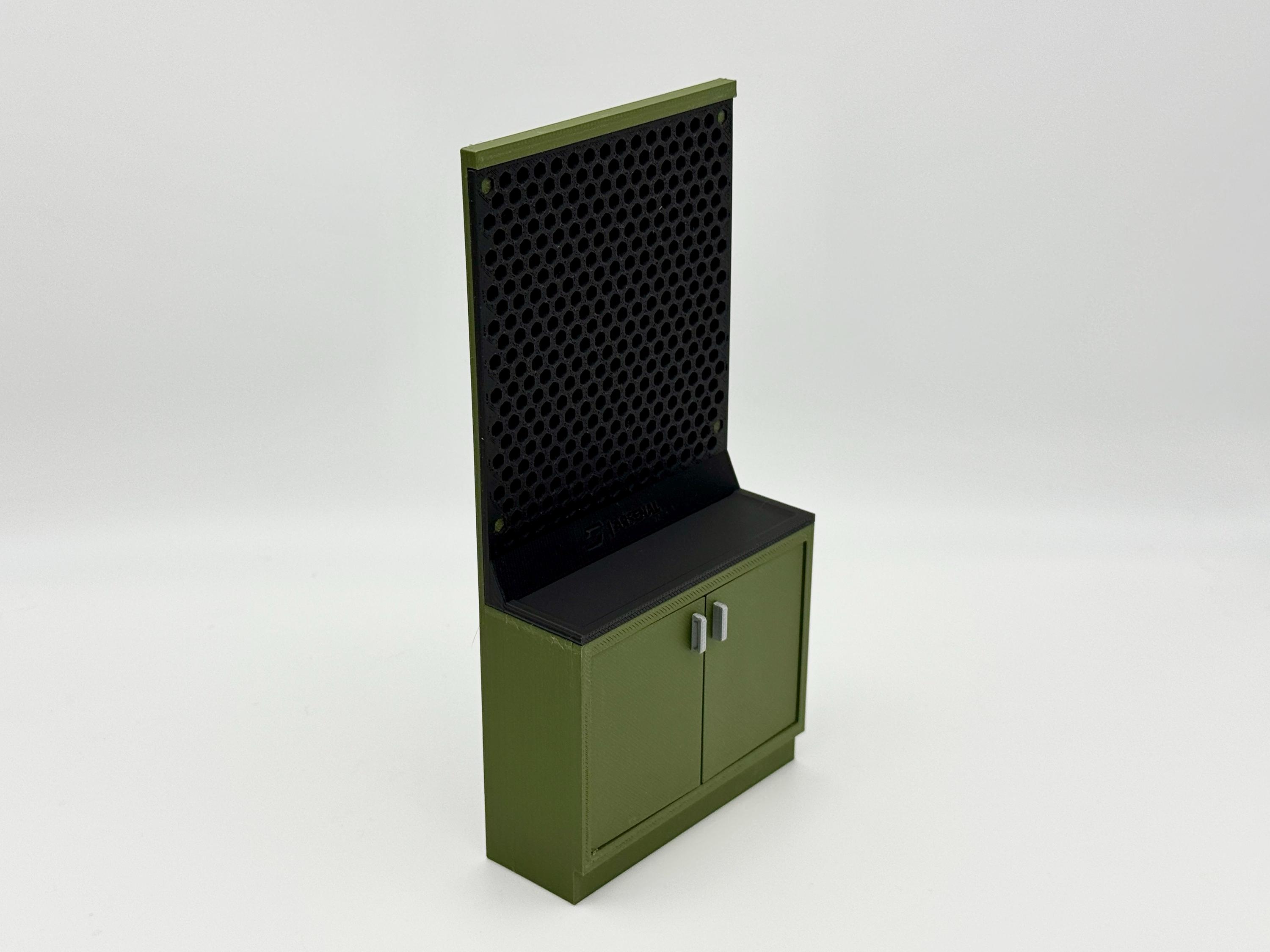 Armory - Rack & Cabinet #04 (half Cabinet) 1:12 Scale - Etsy