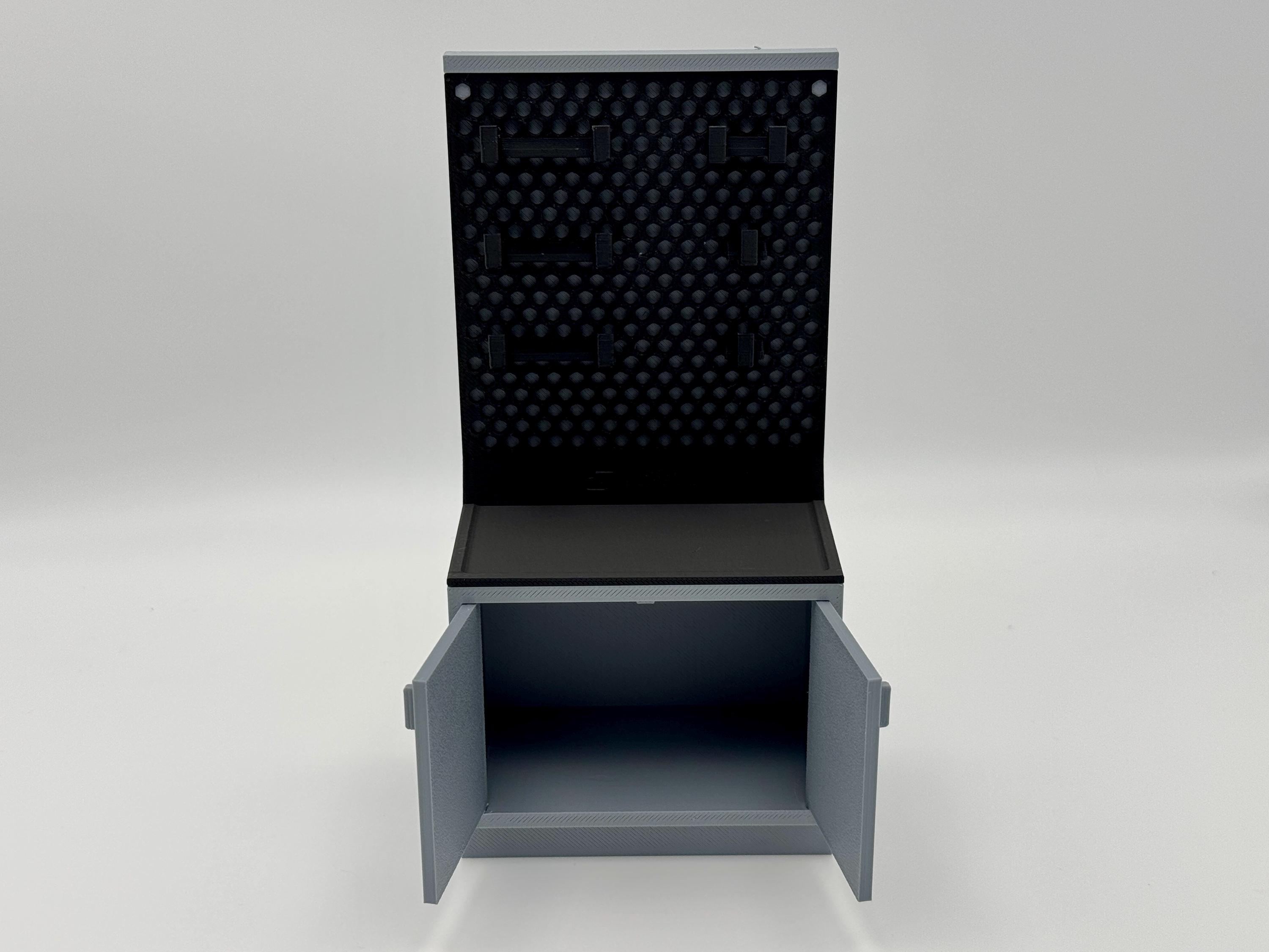 Armory - Rack & Cabinet #06 (large Half Cabinet) - Etsy