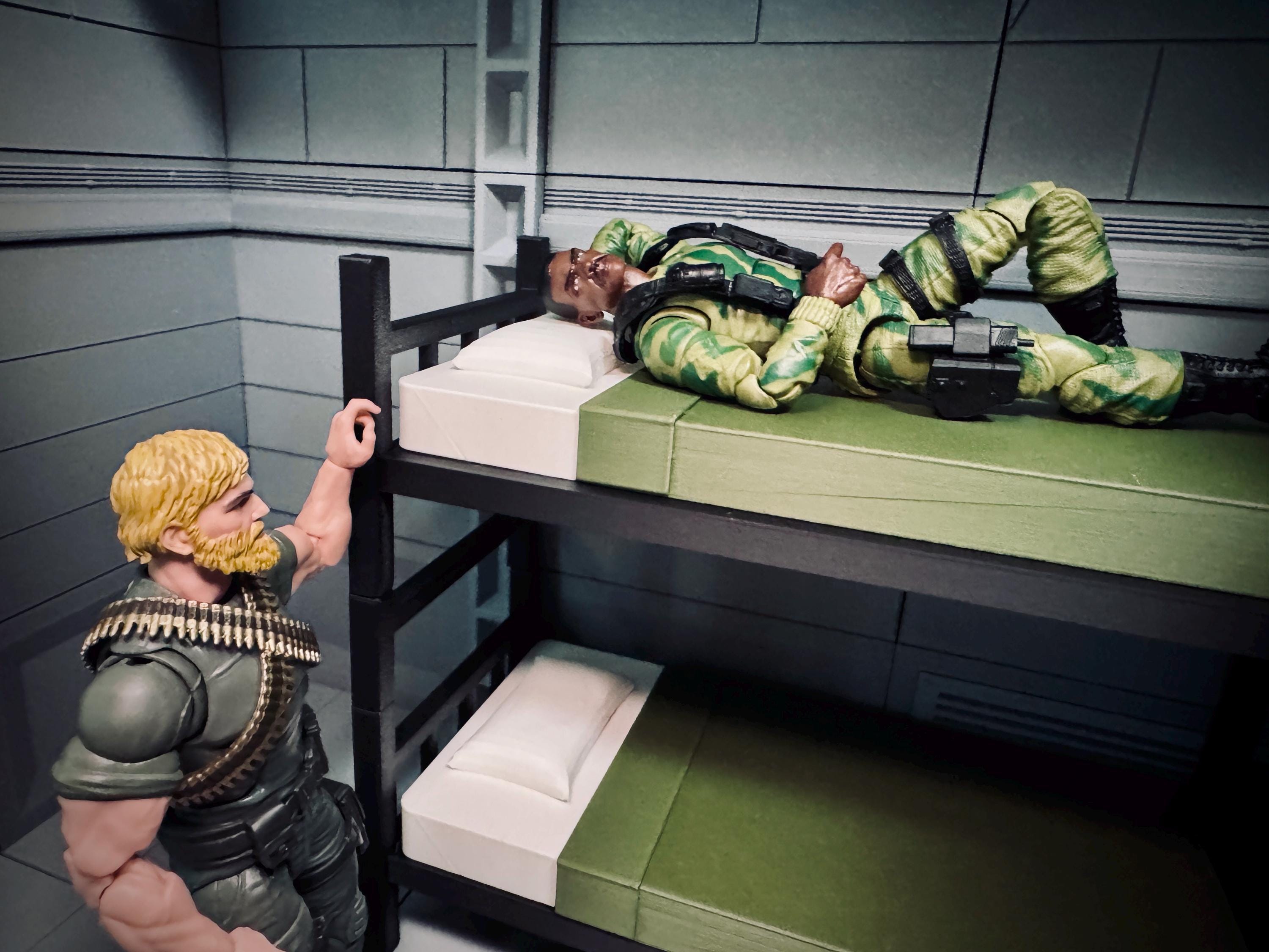 Diorama - Barrack Bunk - G.I. Joe/cobra - Etsy