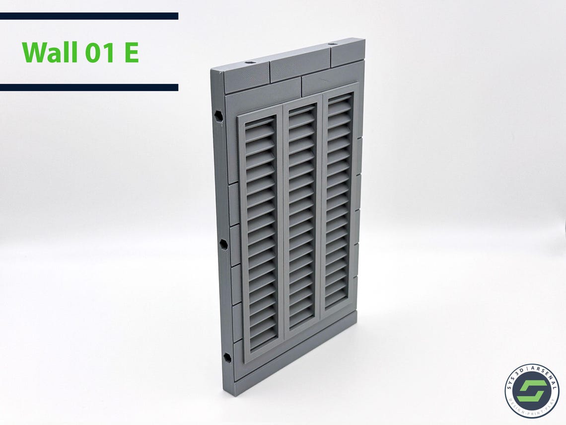 Diorama: Cobra HQ - Vent Walls - Etsy
