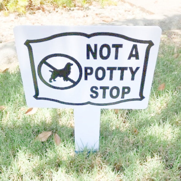 No Poop Sign - Etsy