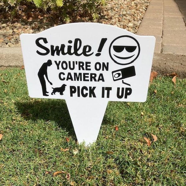 Dog Poop Sign - Etsy