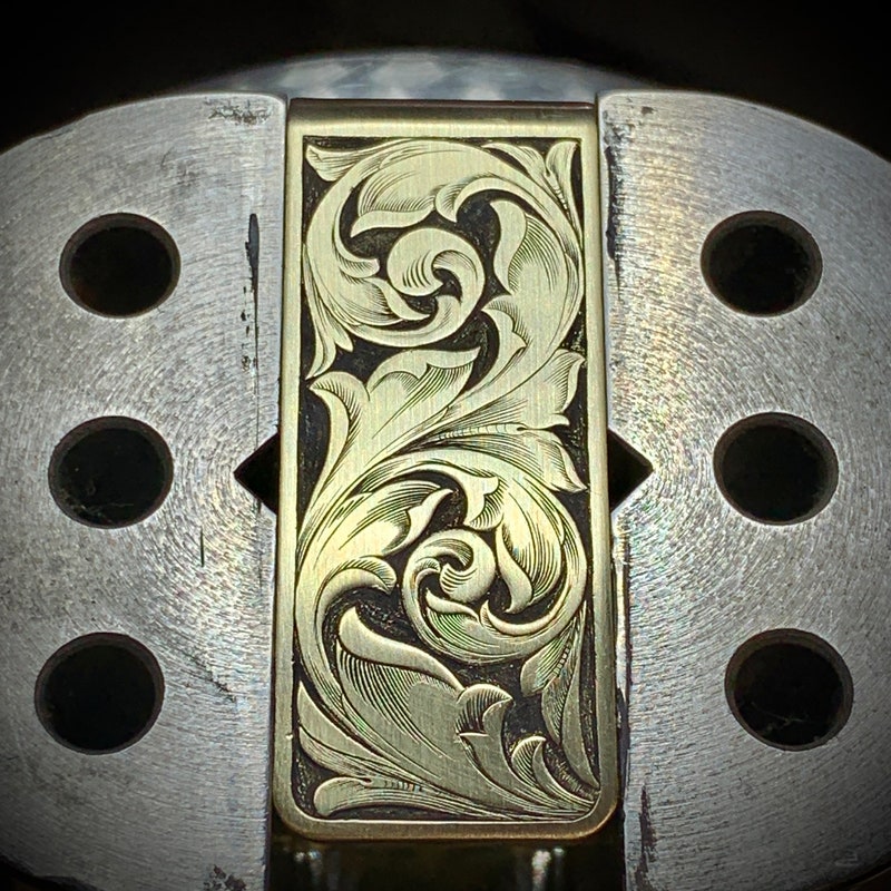 Hand Engraved Scroll Ring - Etsy