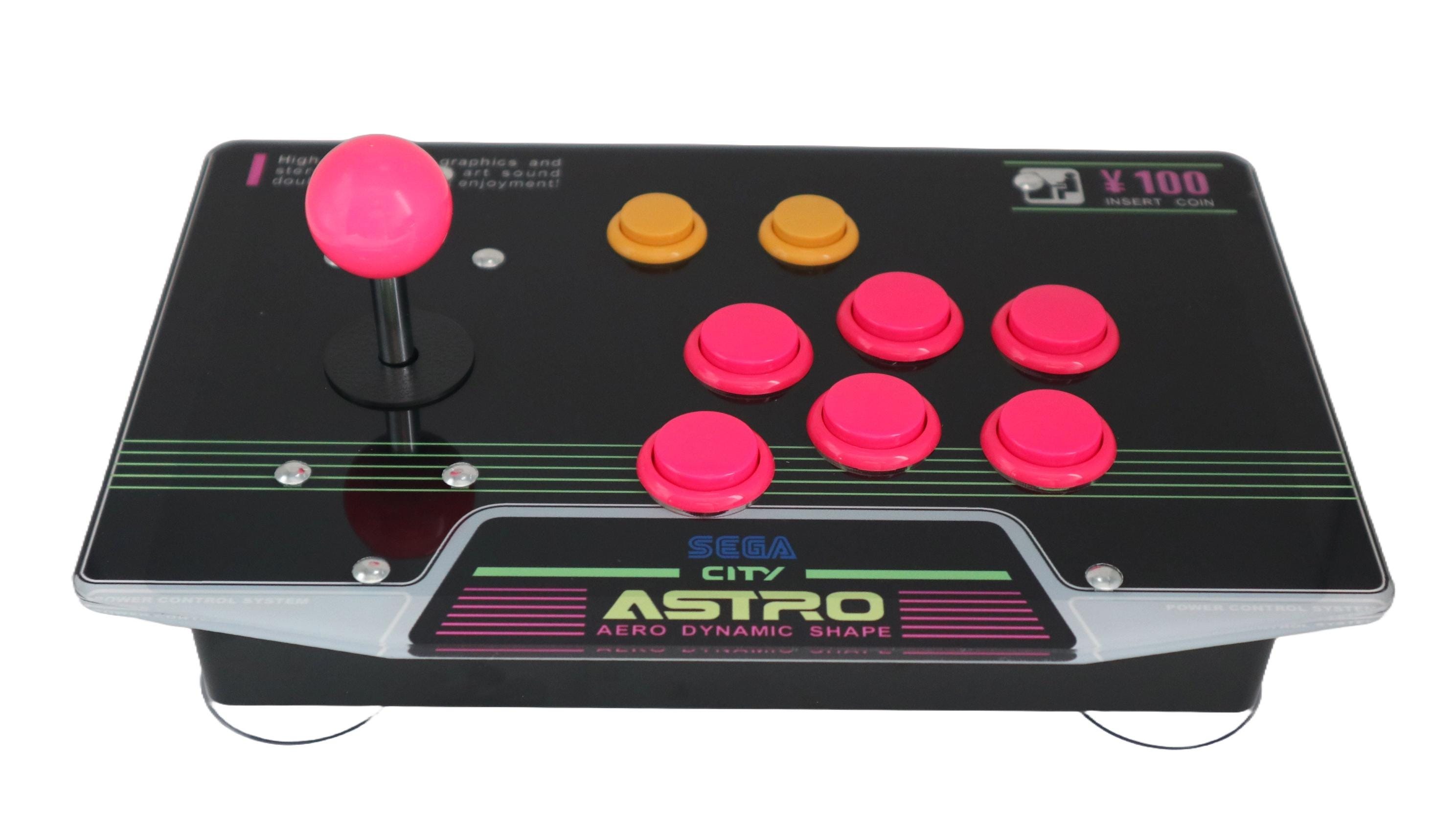 Custom RAC-J500S 10-button Arcade Joystick USB Wired - Customizable ...