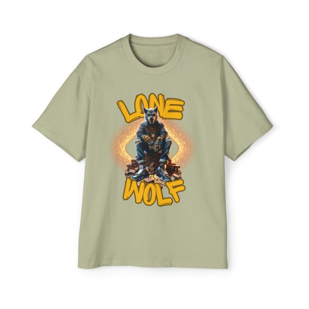 Graphic Tee LONE WOLF - Etsy