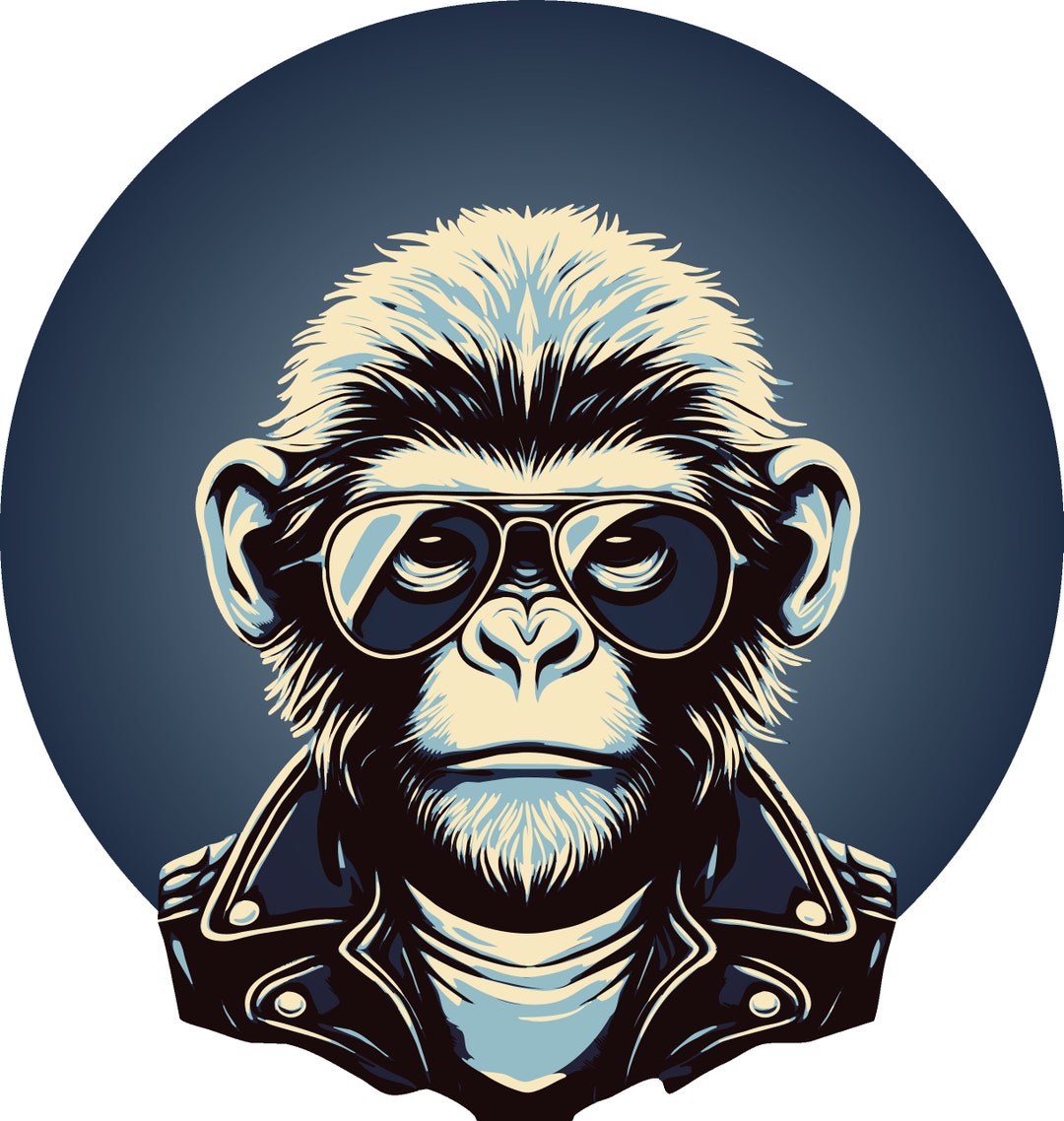 Monkey Design - Etsy
