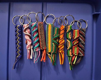 10 Rexlace Boondoggle Gimp Plastic Lace Key Chains Napoleon Dynamite ...