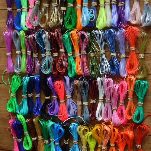 Lot of Rexlace Boondoggle Plastic Lace Gimp in DUO Double | Etsy