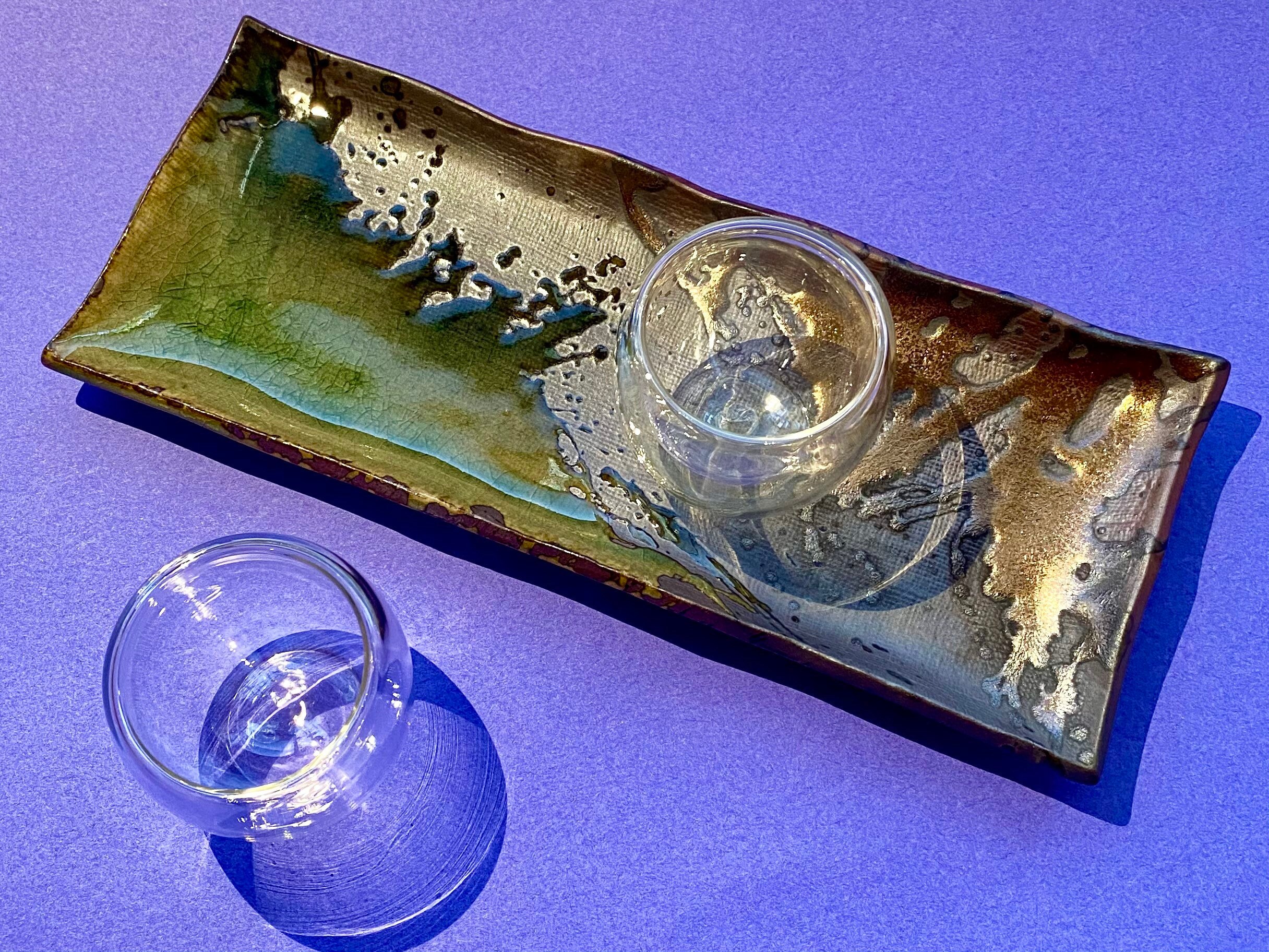 Set of Two Double Wall Tea Cups - Etsy