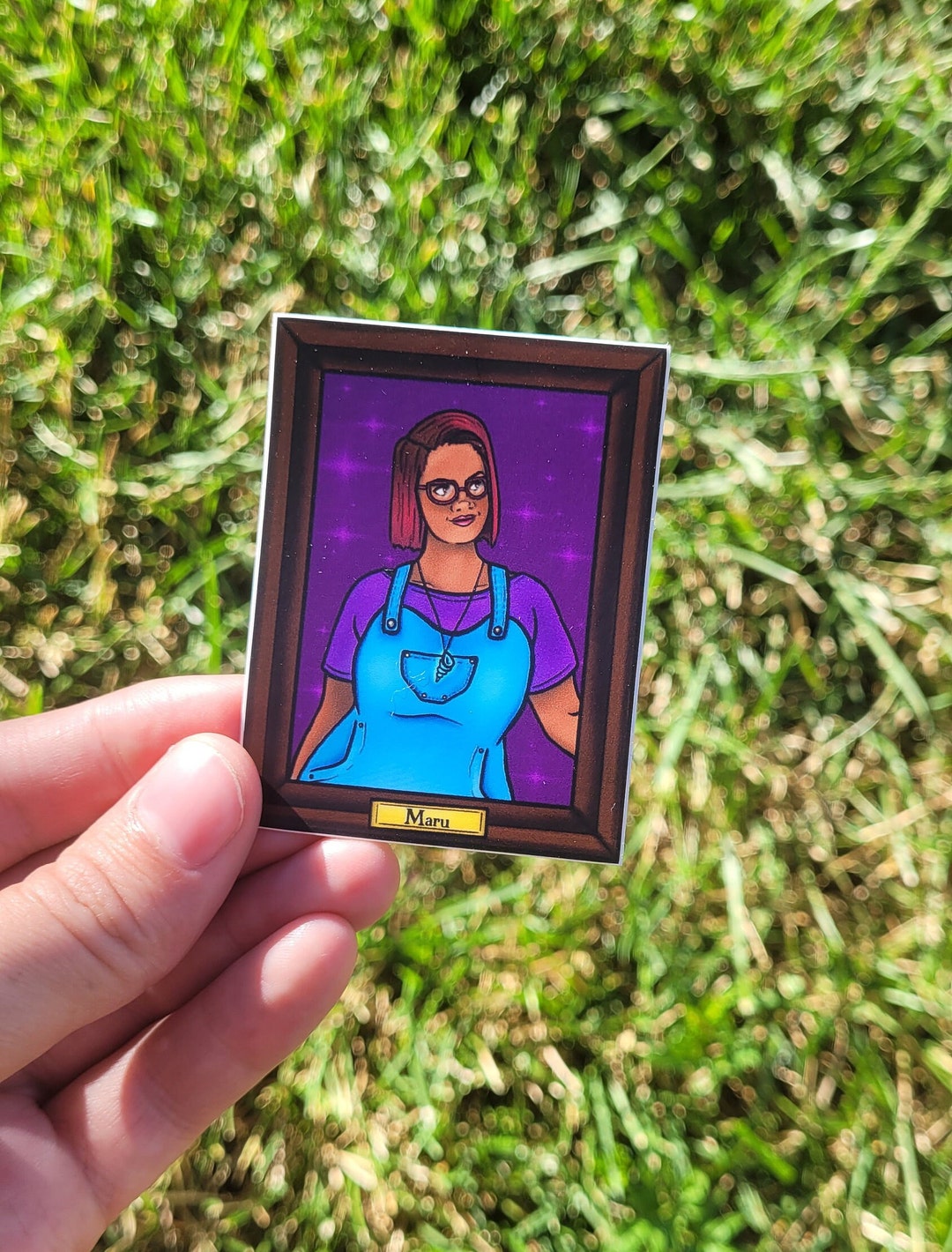 Maru Stardew Valley Portrait Sticker - Etsy