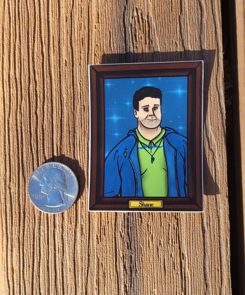 Shane Stardew Valley Portrait Sticker - Etsy