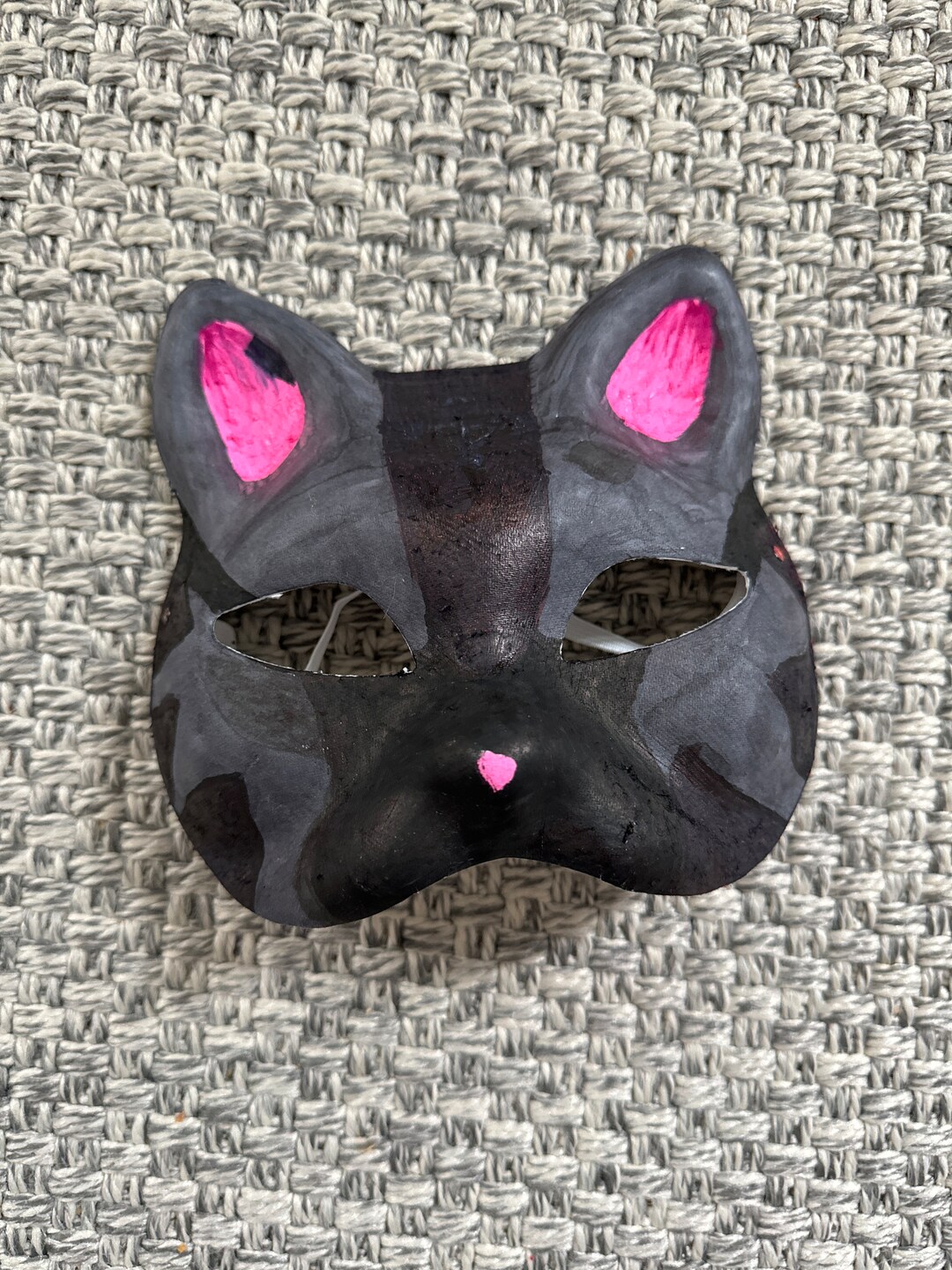 Black Cat Mask - Etsy