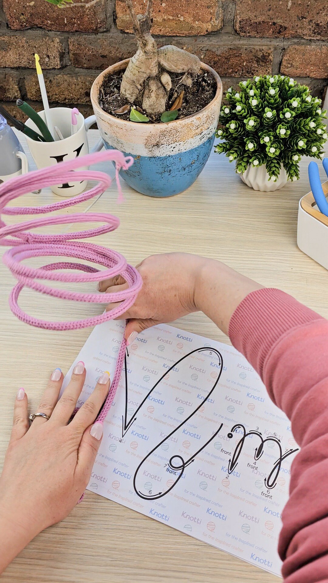 Knitted Wire Alphabet Template L Tricotin Template - Etsy