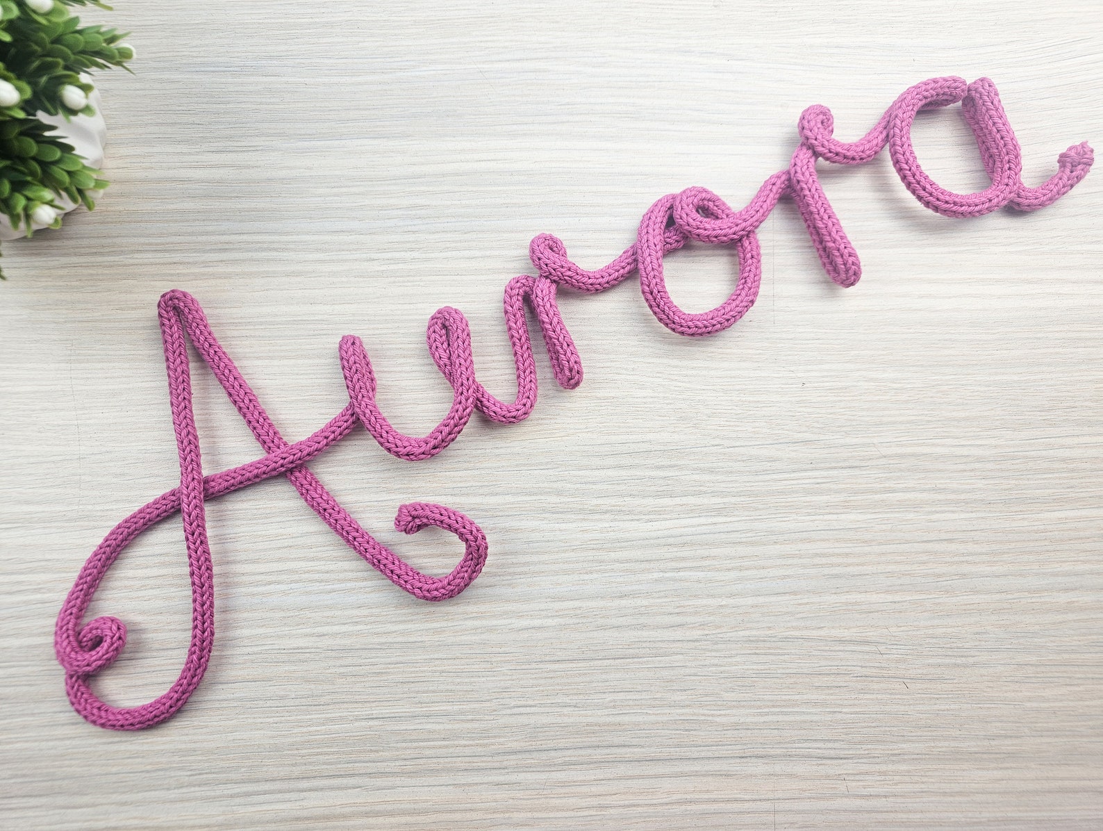 Knitted Wire Alphabet Template L Tricotin Template - Etsy