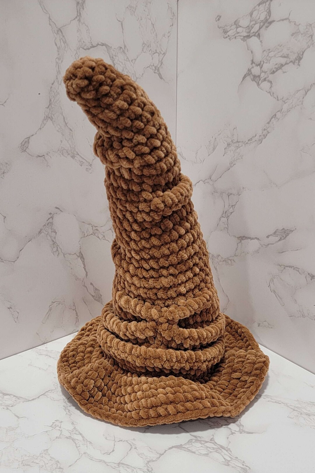 Crochet Stuffed HP Sorting Hat Wizard Hat - Etsy