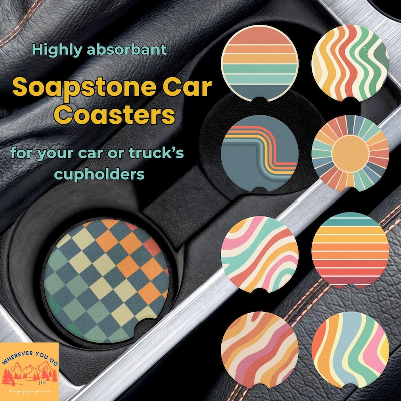 70s Coasters - Etsy