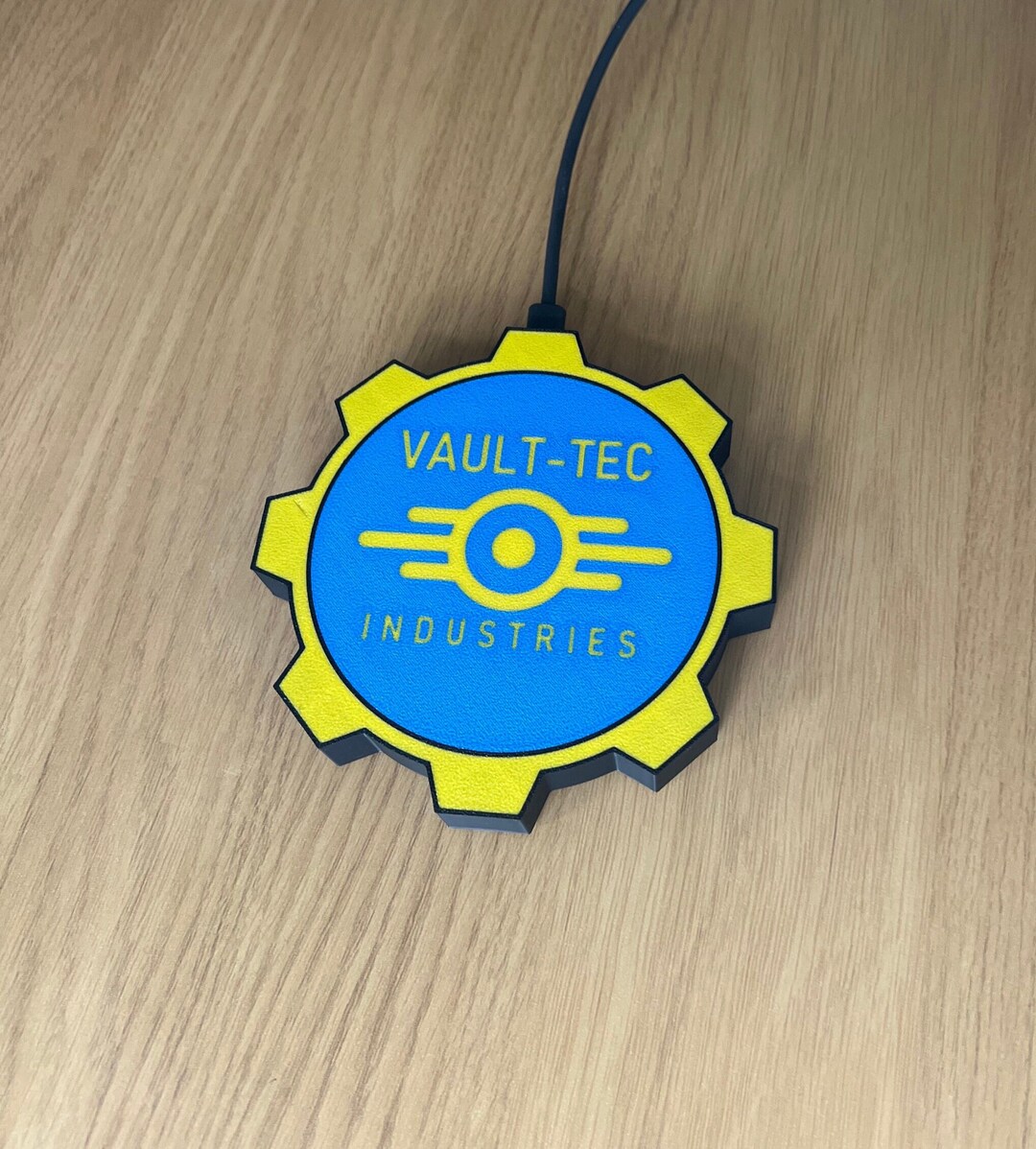 Fallout Wireless Charger, Vault Tec Inspired, Vault 33. Fast, Reliable ...