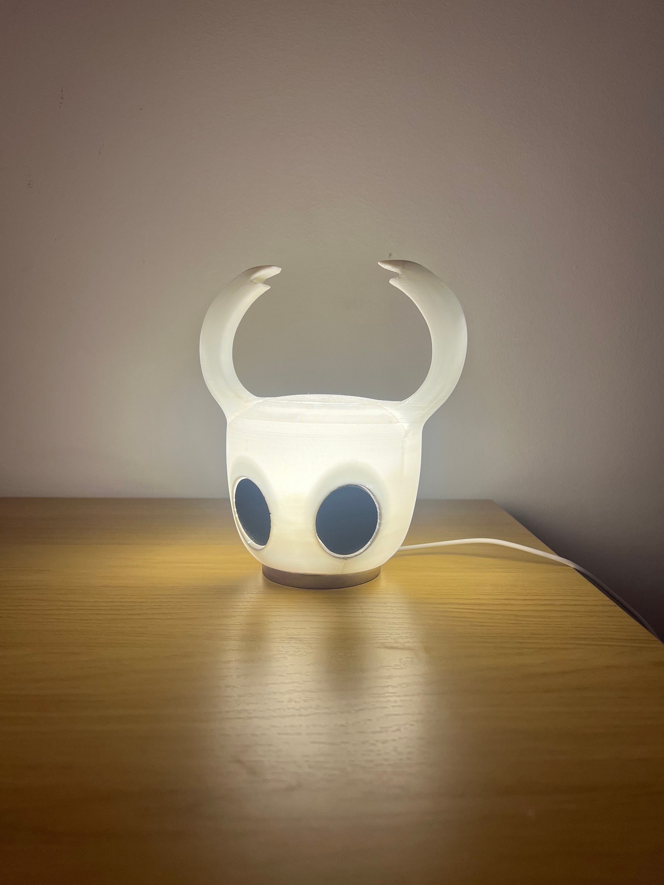 Hollow Knight Themed Lamp, the Knight Lamp, Hollow Knight, 3D Printed ...