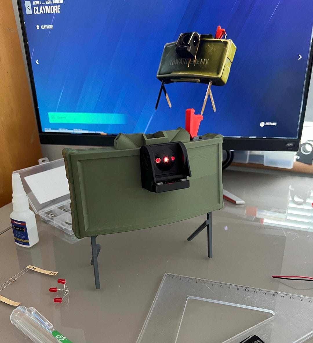 Rainbow Six Siege, Claymore Device, Laser Light, R6S, Cosplay Prop, 3D ...