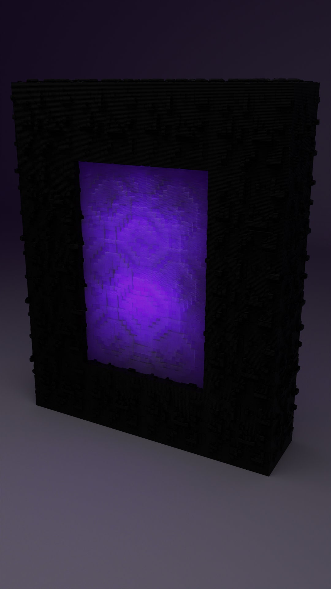 Minecraft Nether Portal, Gaming Room Decor, Gamer Gift, 3D Printed - Etsy