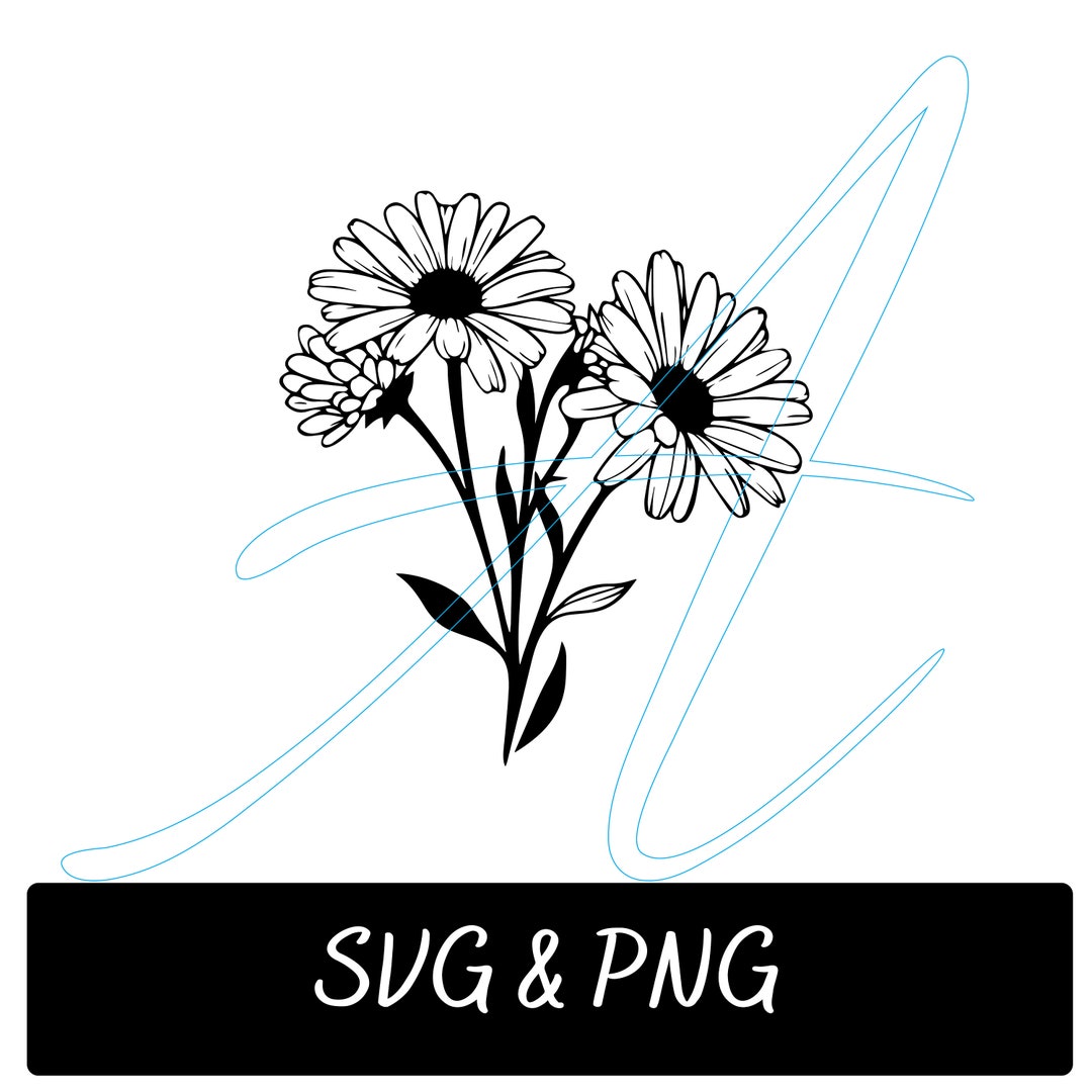 Daisy SVG Bundle Daisy Png, Daisy Dxf, Daisy Eps Files Included Perfect ...