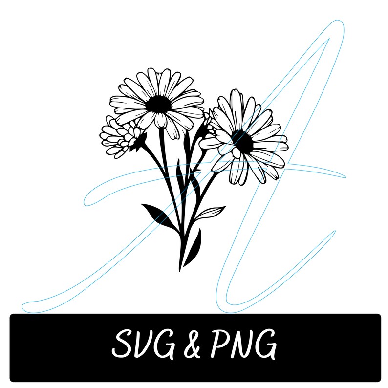 Daisy SVG Bundle Daisy Png, Daisy Dxf, Daisy Eps Files Included Perfect ...