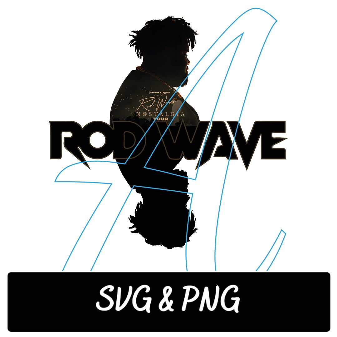 Rod Wave, Original Designer, 3 SVG Files, Great Gatsby Song Lyrics, SVG ...
