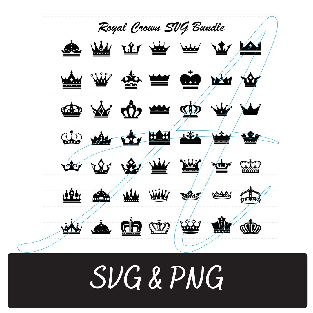 Royal Crown SVG File, King Crown SVG, Queen Crown SVG, Princess Tiara ...