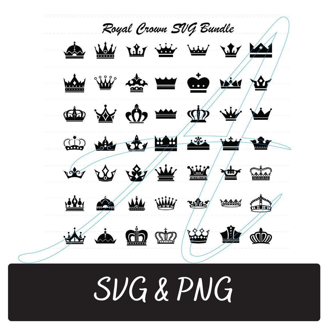 Royal Crown SVG File, King Crown SVG, Queen Crown SVG, Princess Tiara ...