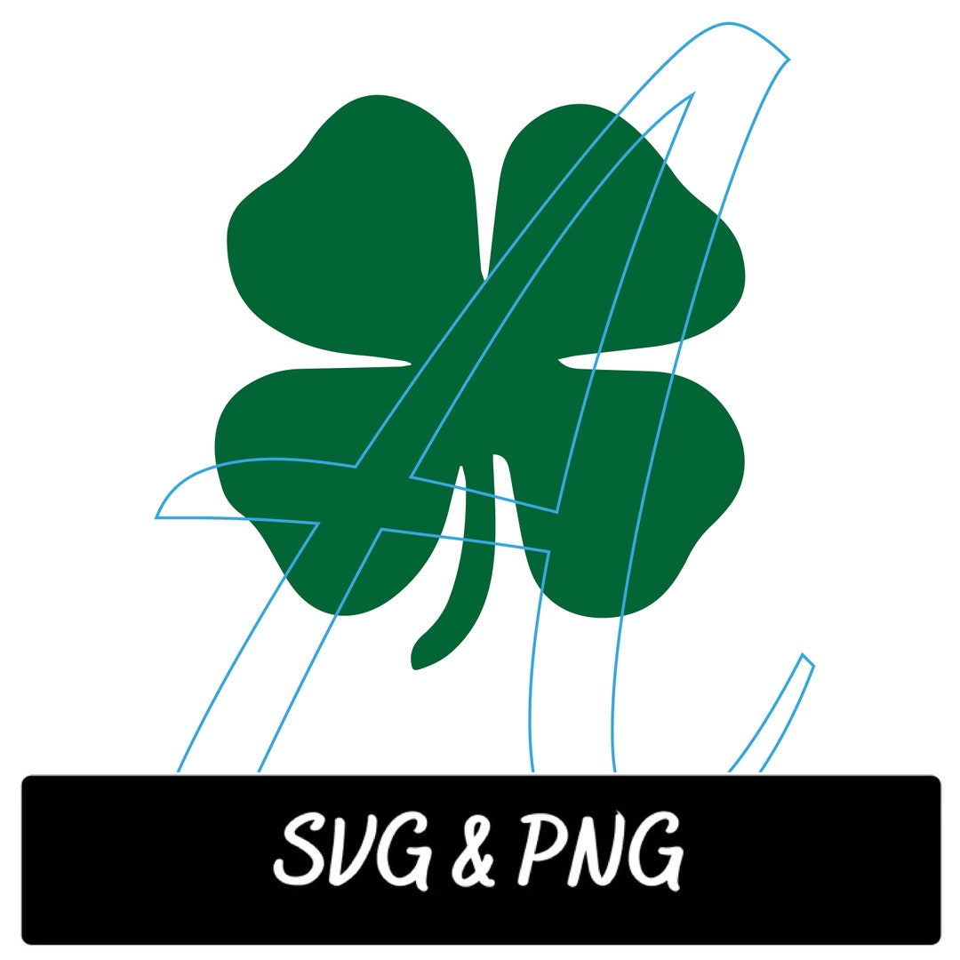Clover Svg, 4 Leaf Clover Svg, Irish Clover Svg, St. Patricks Day Svg ...
