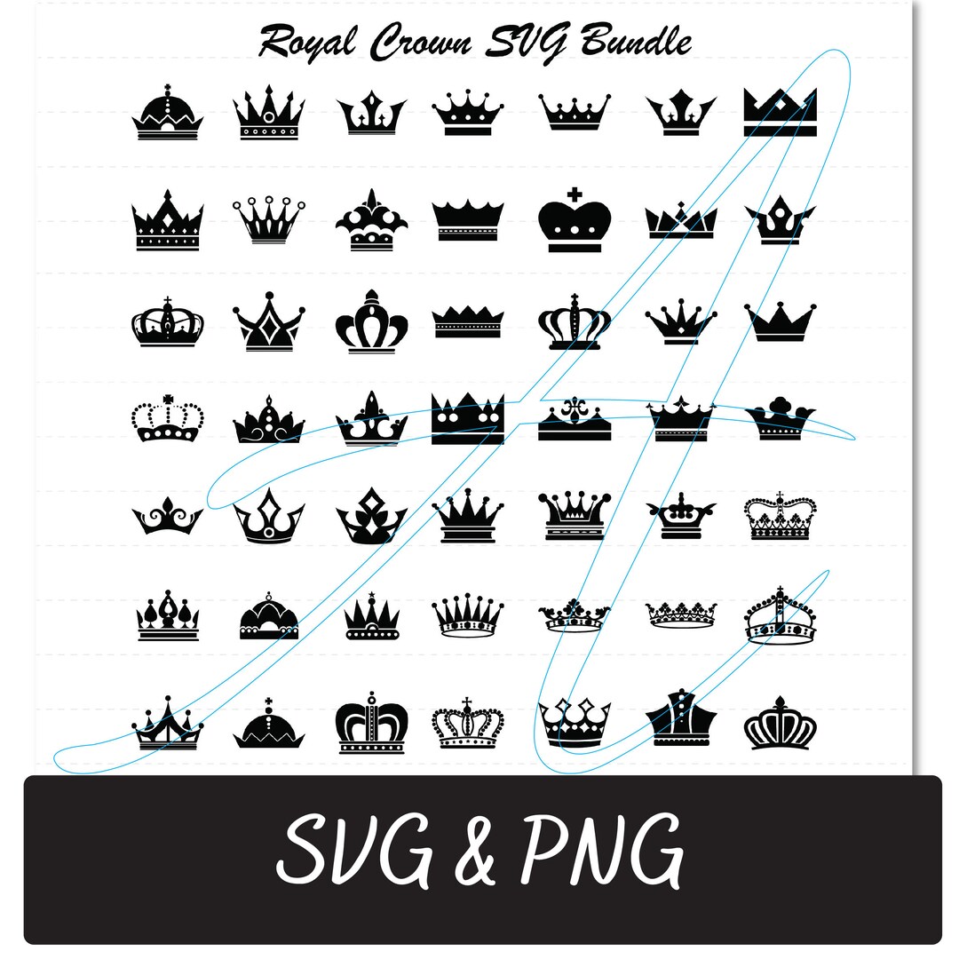 Royal Crown SVG File, King Crown SVG, Queen Crown SVG, Princess Tiara ...