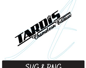 TARDIS Chameleon Edition Dr Who Car Emblem Chrome Plastic Not a Decal ...