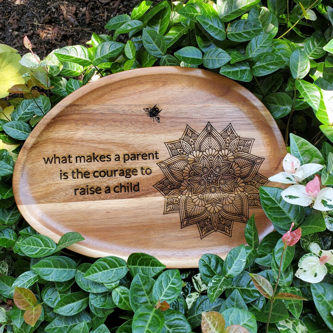 Acacia Inspirational Decor, Nick-nack Holder, Tray, Charcuterie Board, Rangoli - Etsy
