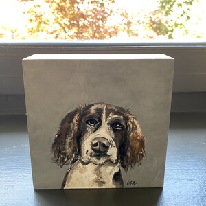 Dog Portrait Gouache Painting. Custom Portrait. - Etsy