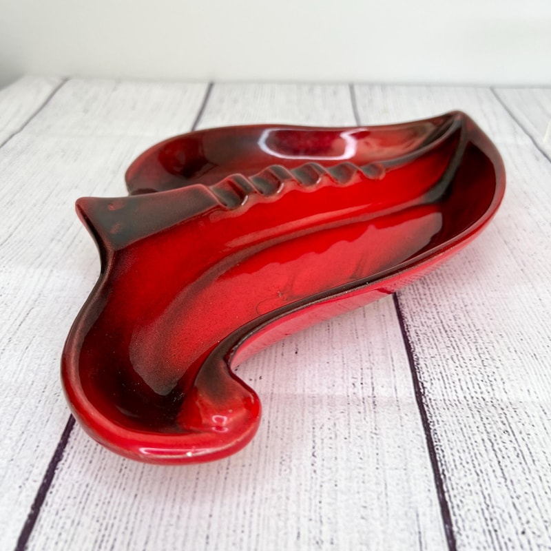 Red Ashtray - Etsy