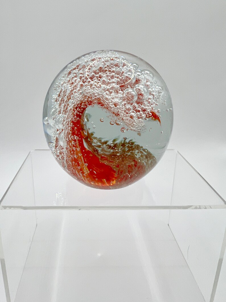 Vintage Ocean Wave Hand-made Paperweight - Etsy