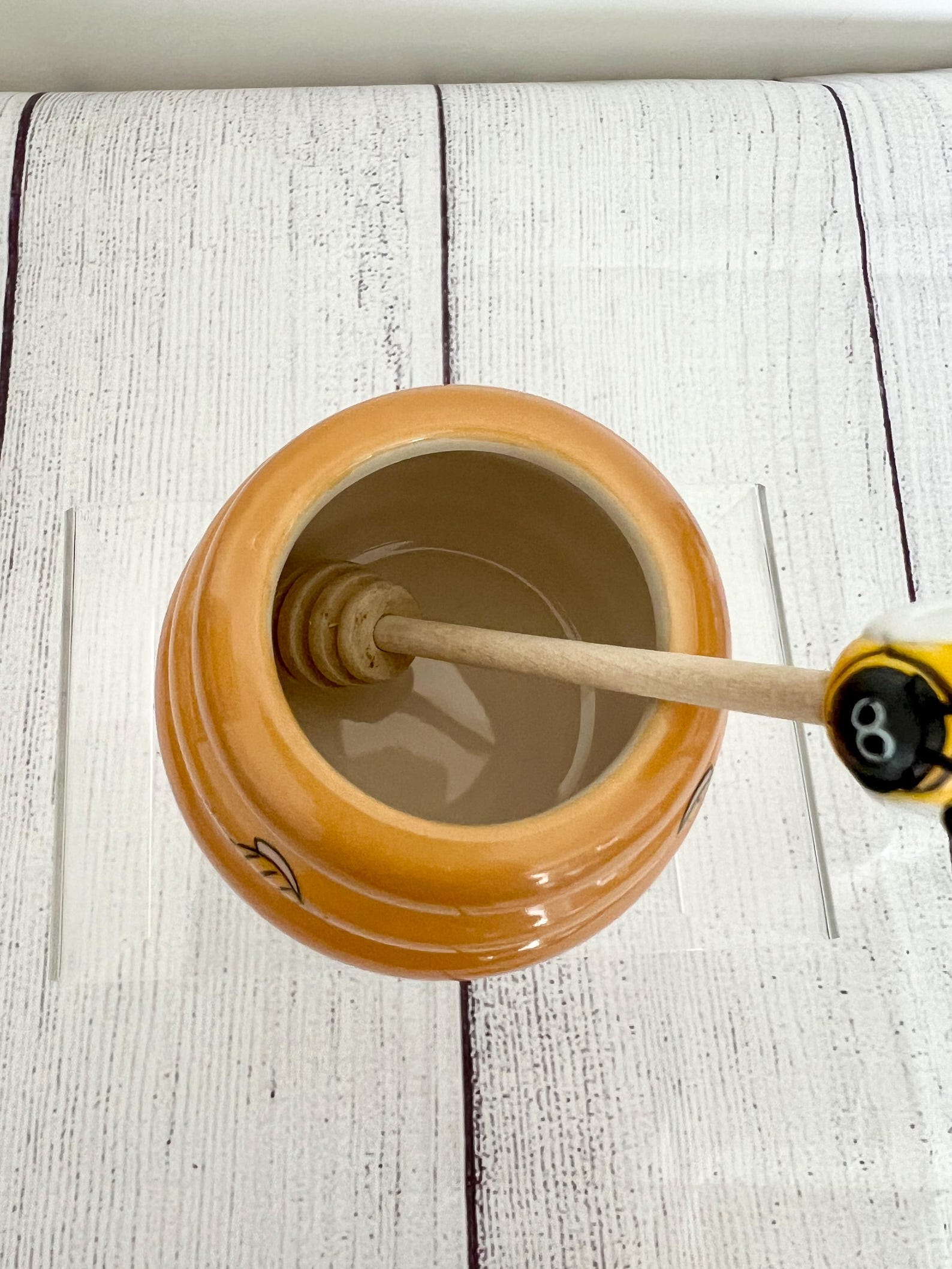 Ceramic Beehive Honey Pot With Dowel Server - Etsy