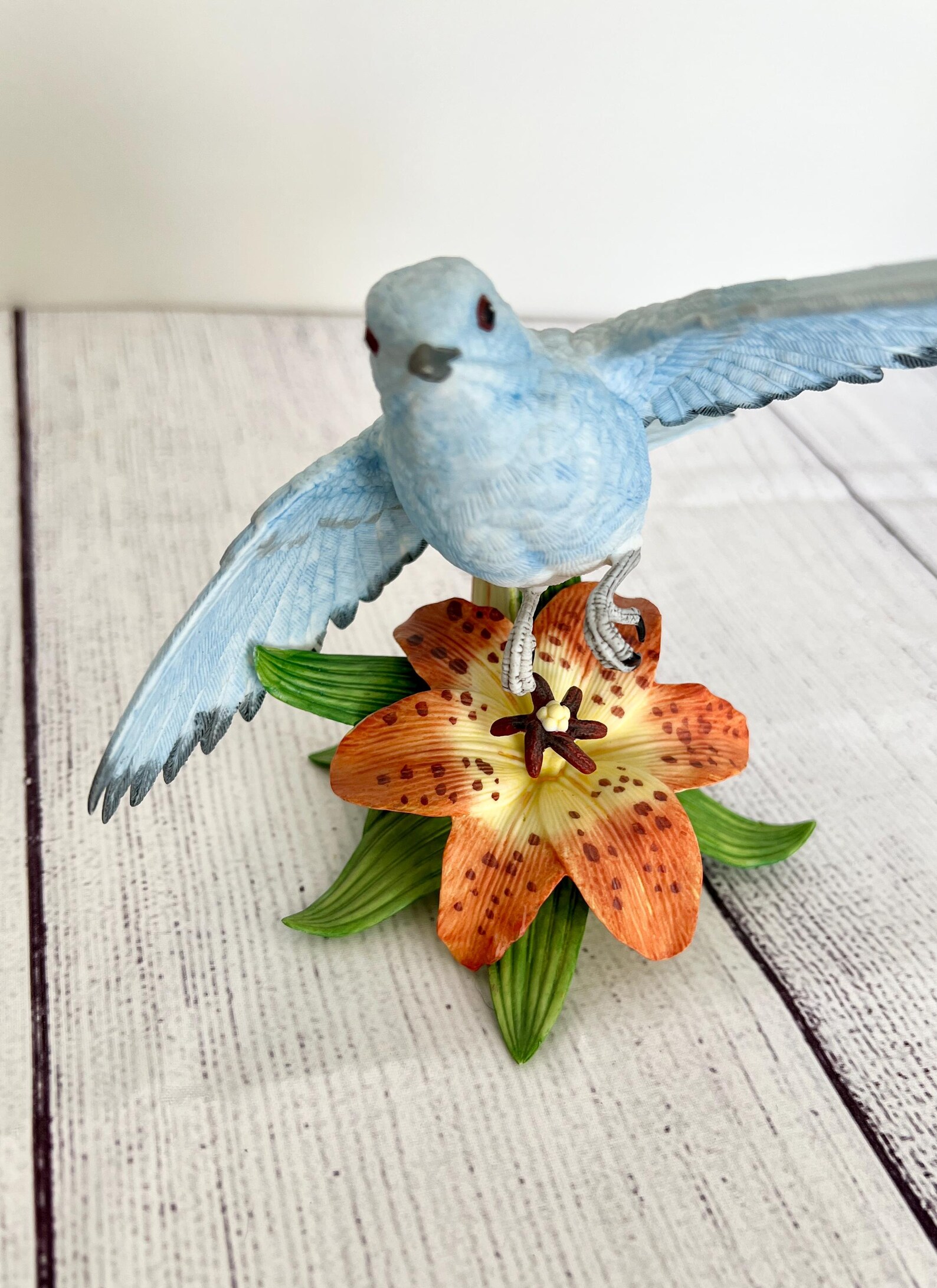 Vintage Lenox Garden Bird Collection Porcelain Mountain Bluebird on ...