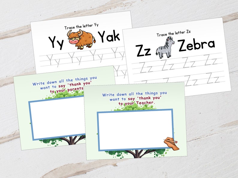 Preschool Line Tracing ABC Tracing Book Letter Tracing Printable ABC ...