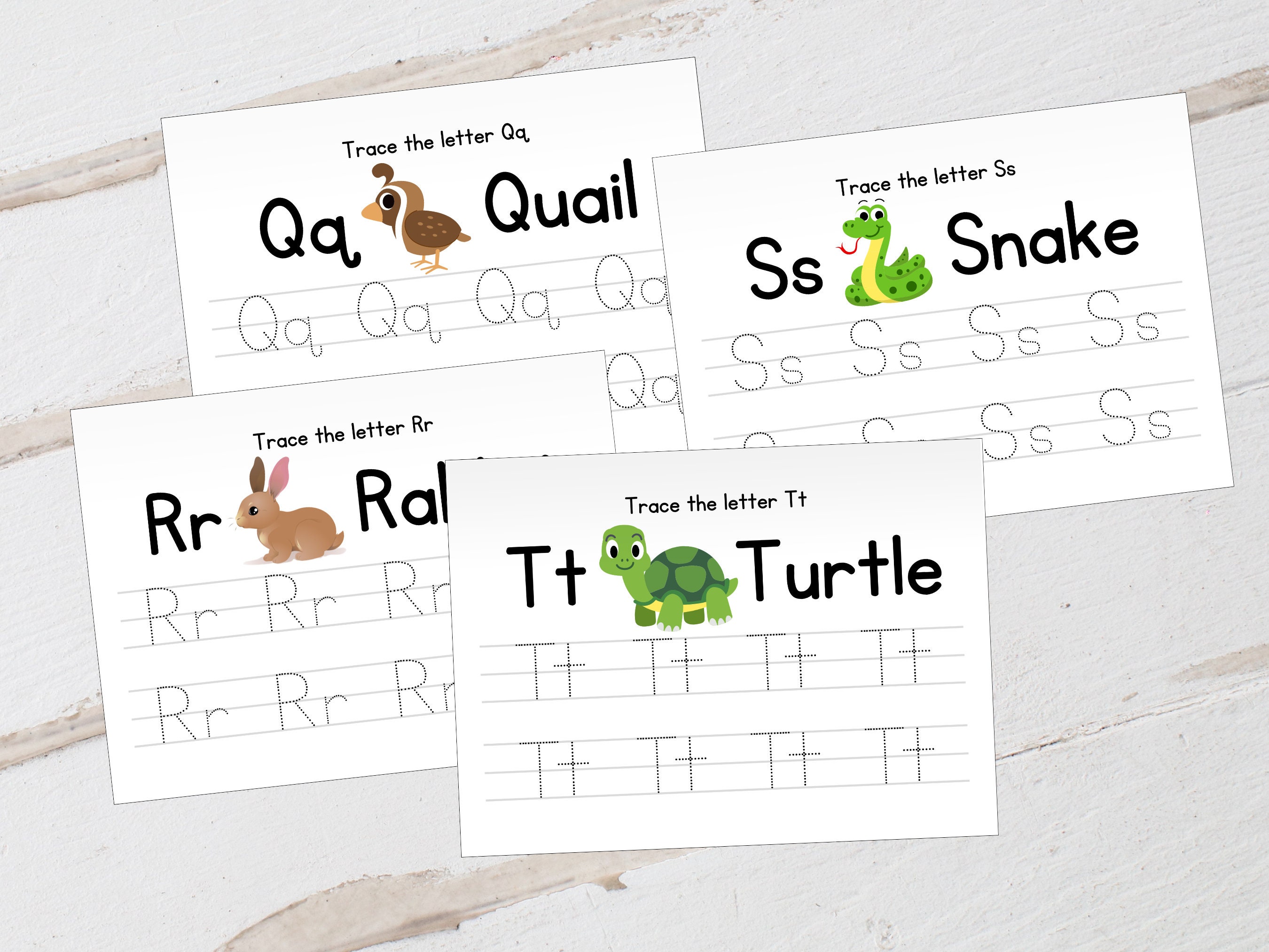 Preschool Line Tracing ABC Tracing Book Letter Tracing Printable ABC ...