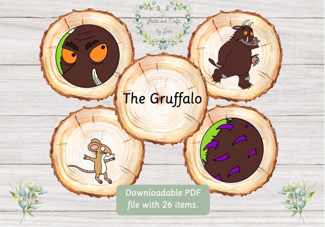 The Gruffalo Flash Cards the Gruffalo Story Stones the Gruffalo Story ...