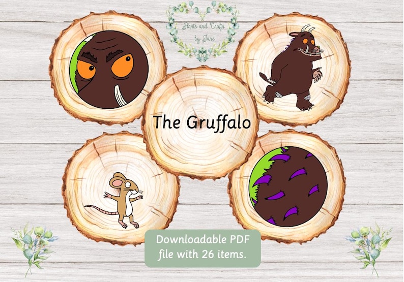 The Gruffalo Flash Cards the Gruffalo Story Stones the Gruffalo Story ...