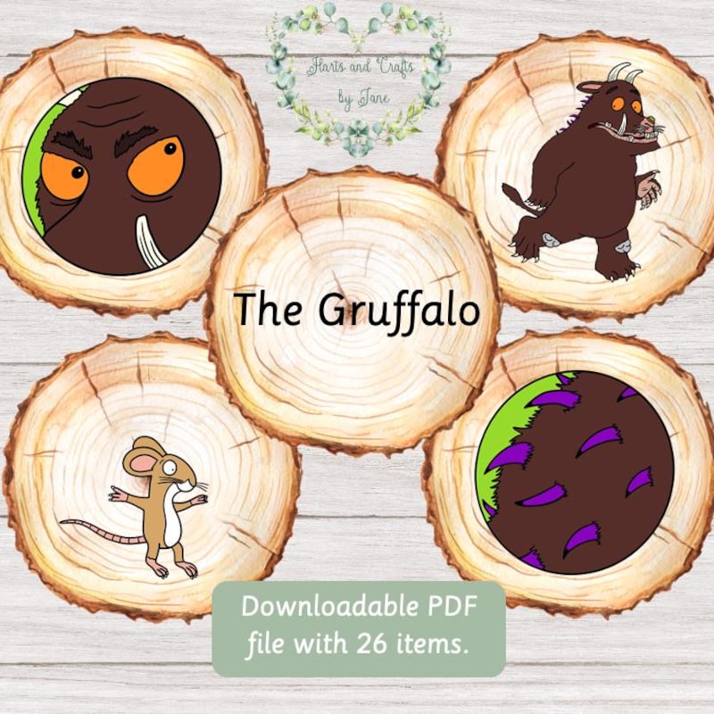 The Gruffalo Png - Etsy UK