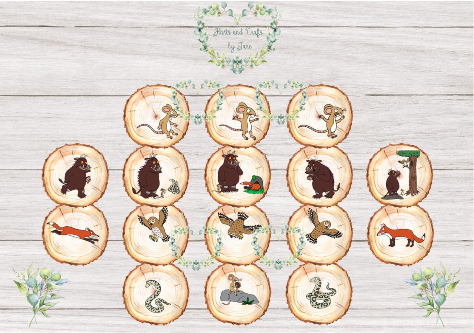 The Gruffalo Flash Cards the Gruffalo Story Stones the Gruffalo Story ...