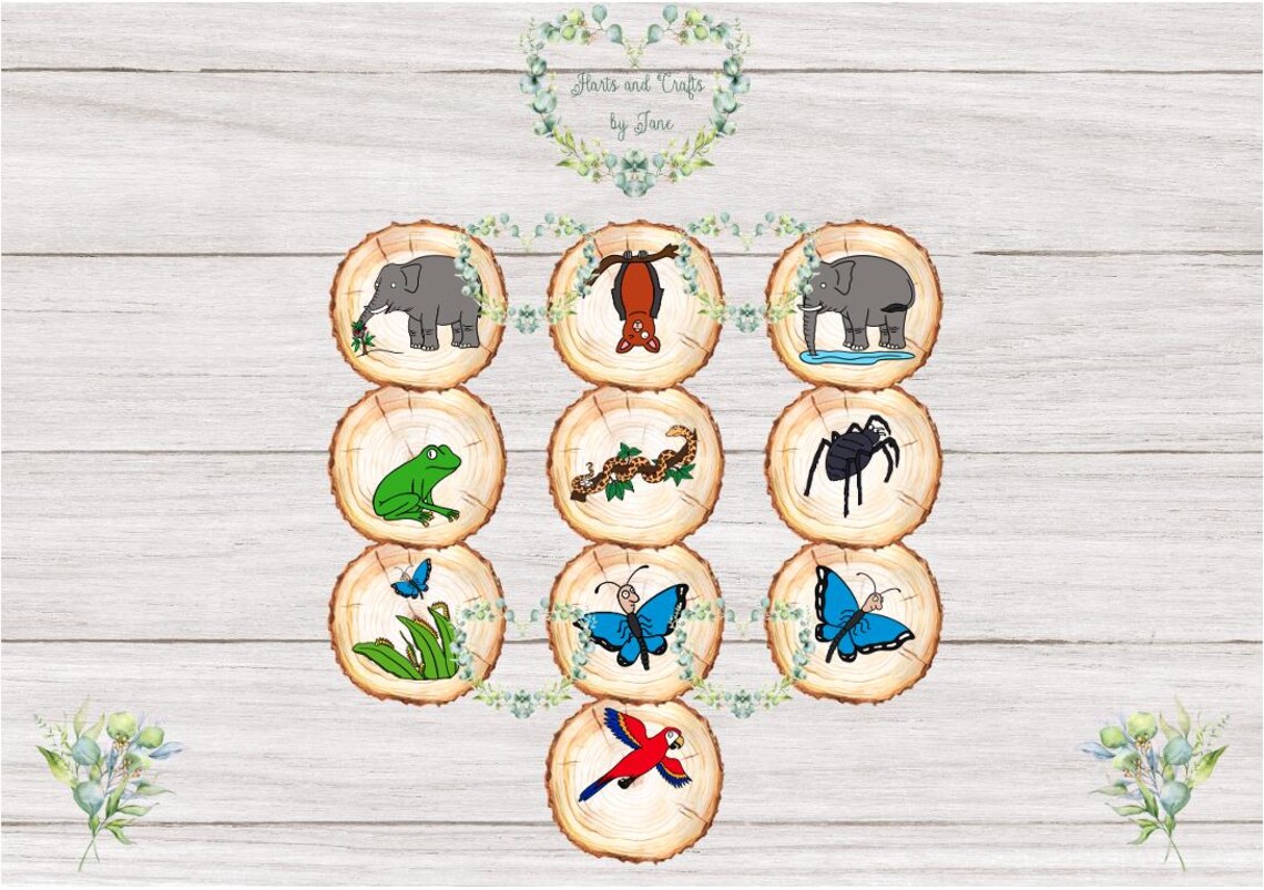 Monkey Puzzle Flash Cards Monkey Puzzle Story Logs Monkey Puzzle Story ...