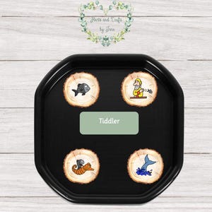 Tiddler Storytelling Wood Slice Images: Printable PDF (digital Download ...