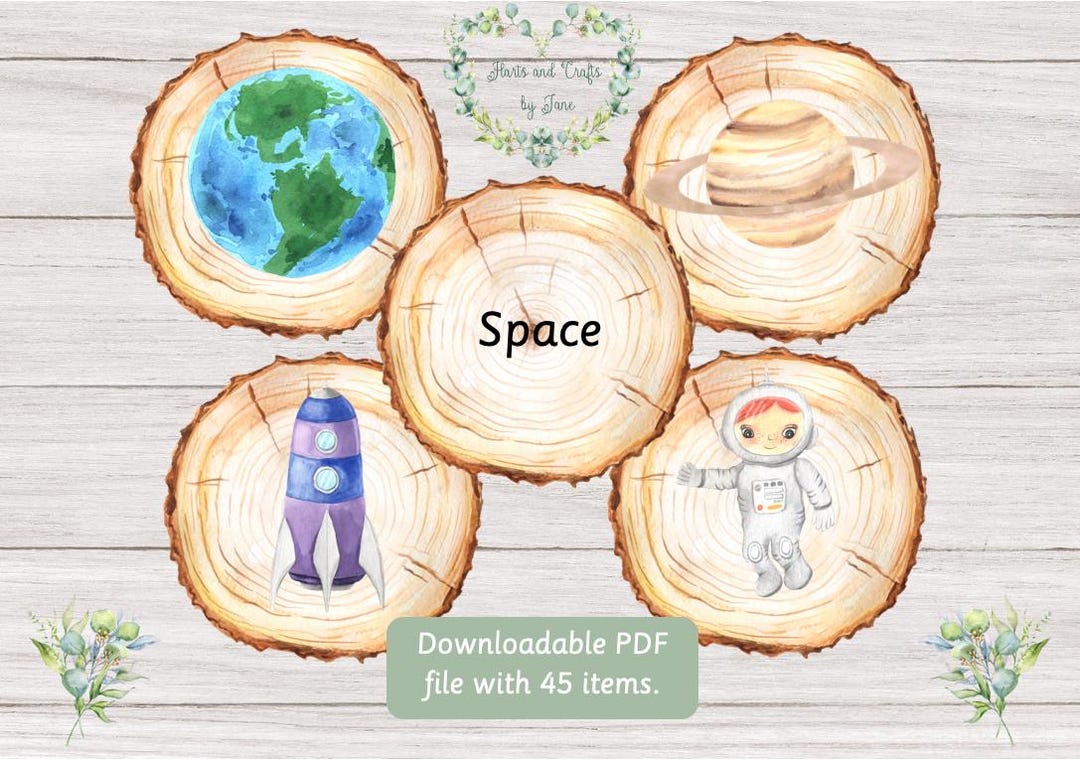 Space Flashcards Solar Systems Space Unit Study Space Montessori ...